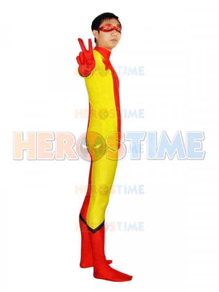 Dc Comics Red Star Red And Yellow Superhero Costume